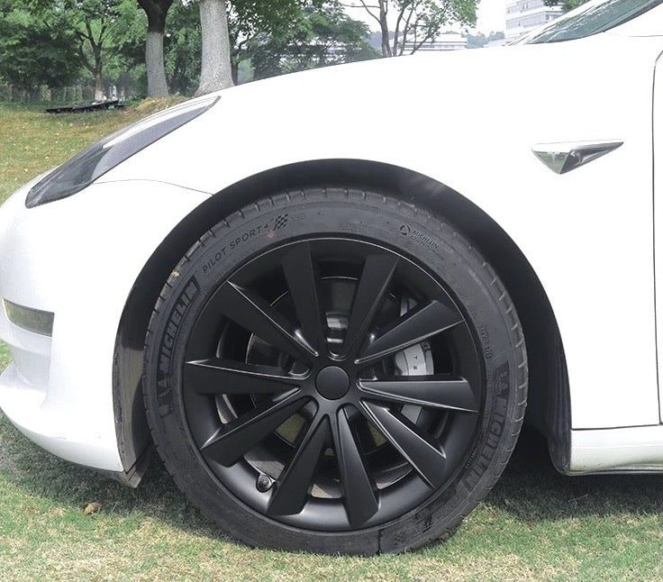 Tesla Tillbehör Aerodynamiska Navkapslar i Lager – Car Easy