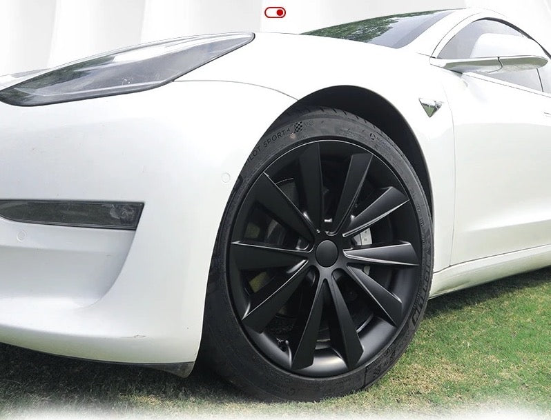 Tesla Tillbehör Aerodynamiska Navkapslar i Lager – Car Easy